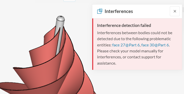 Interference problem - Project Support - SimScale CAE Forum