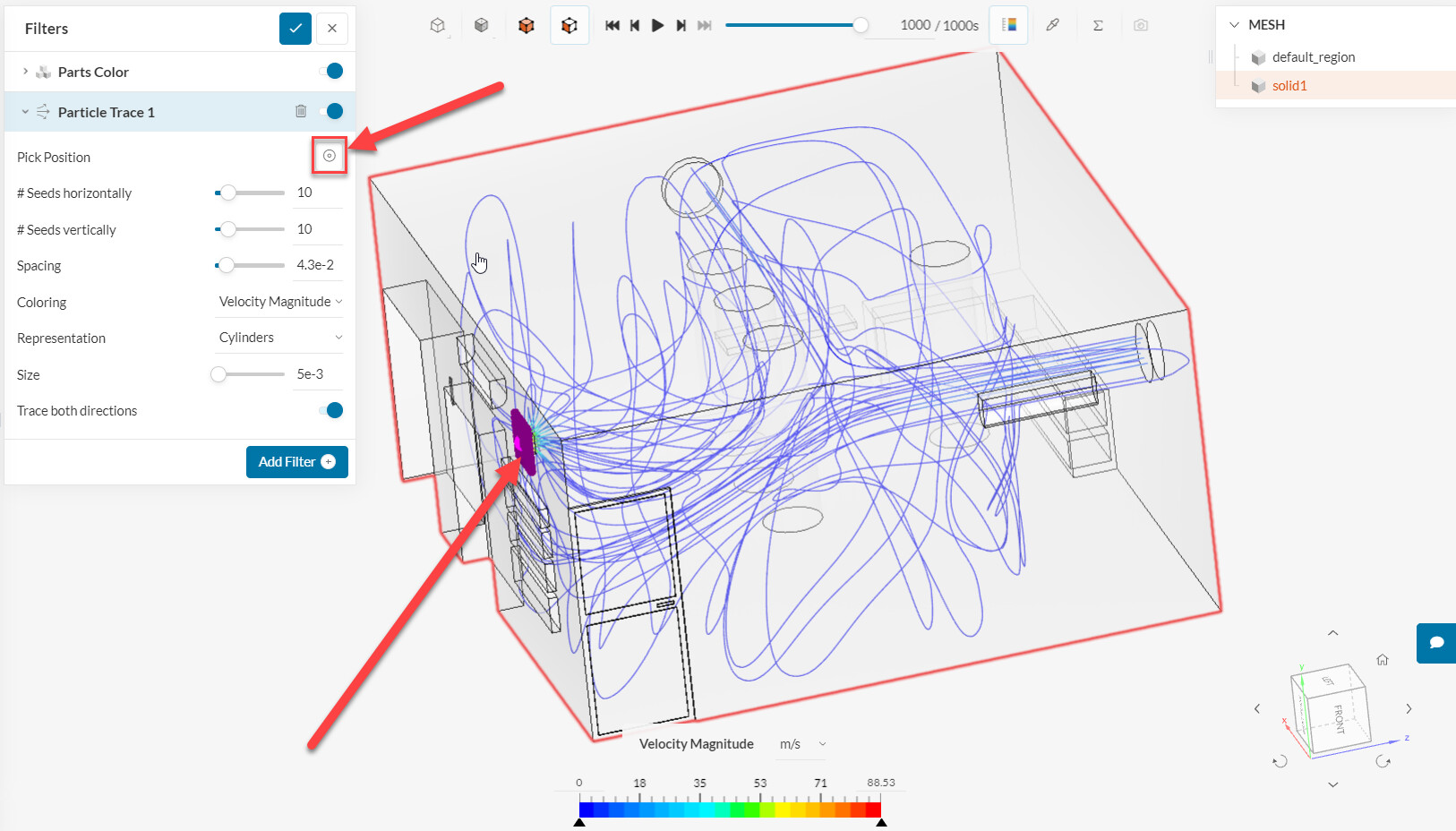 Flow generation - Project Support - SimScale CAE Forum
