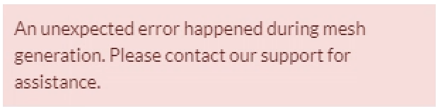 Issue with meshing of a F1 car using the Hex dominant parametric algorithm - Project Support ...