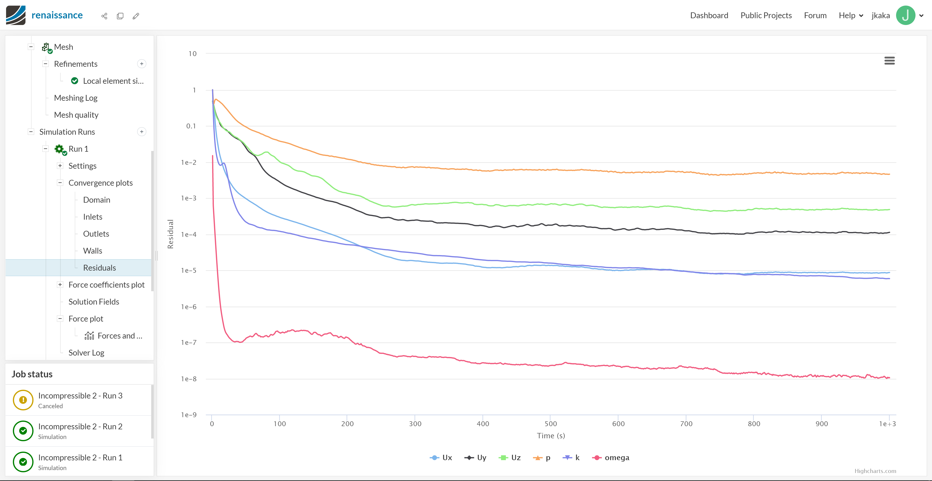 Convergence checking - Project Support - SimScale CAE Forum