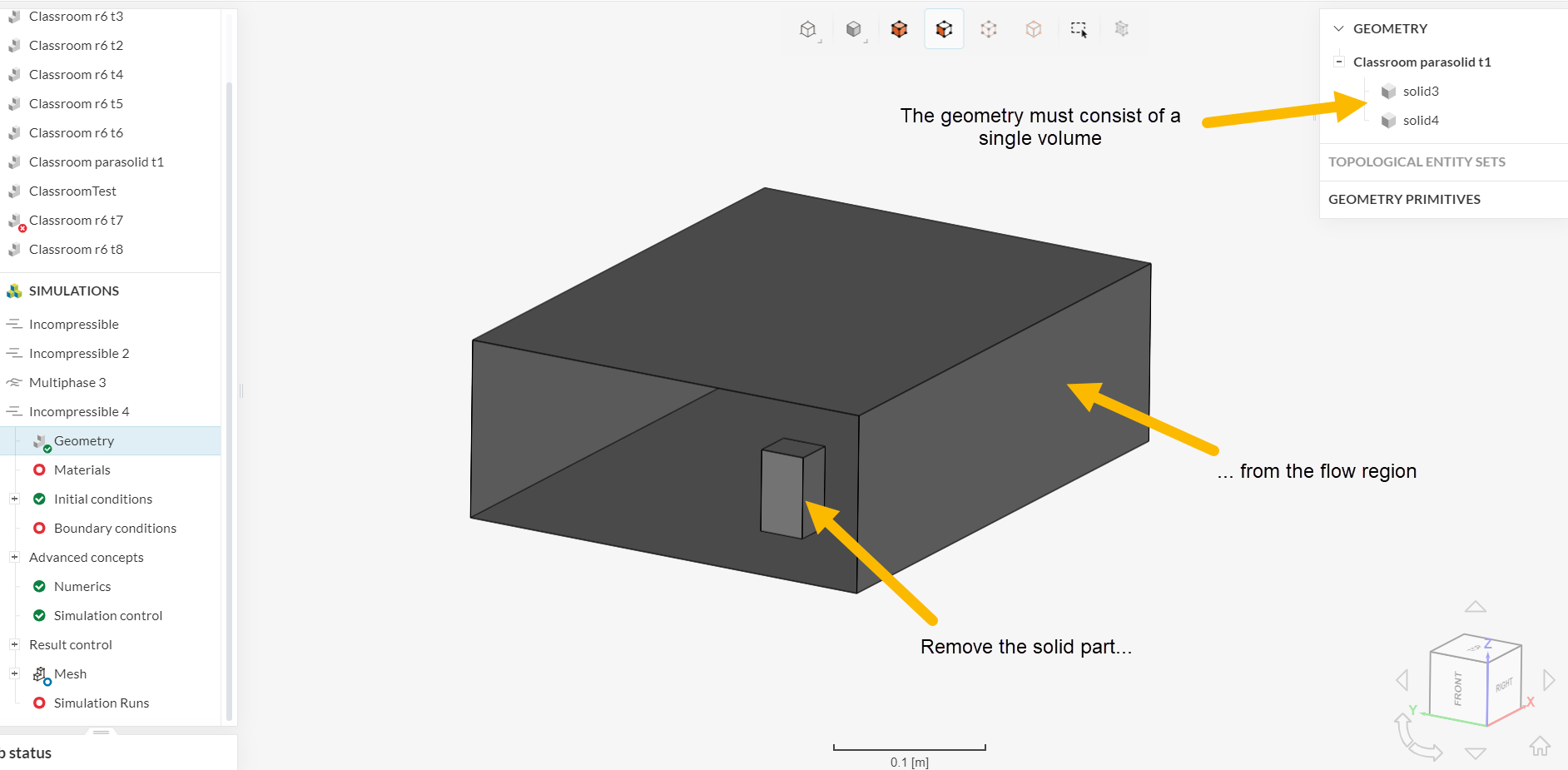 Multiple CAD Regions - CAD & Meshing - SimScale CAE Forum