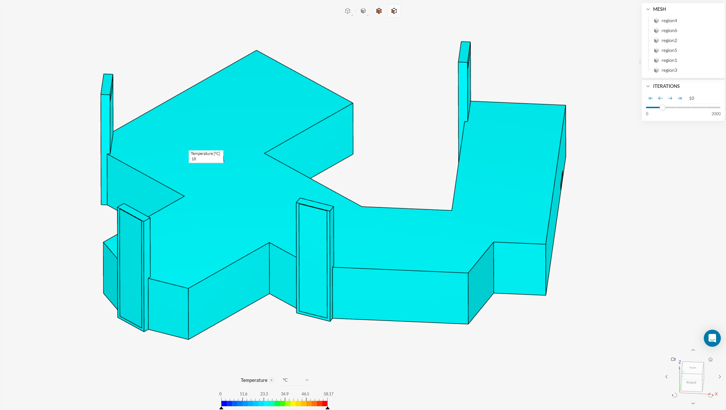 CHT2.0 Temperature drop at the initial stage of simulation - Project Support - SimScale CAE Forum