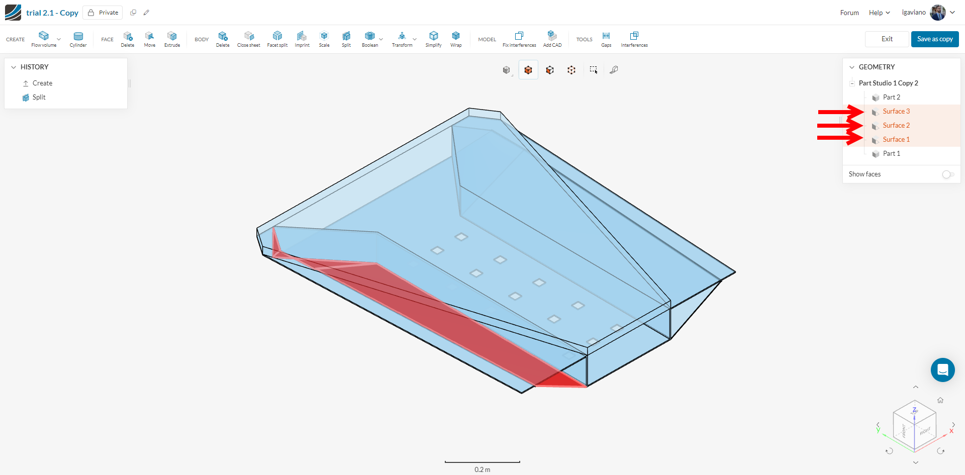 Internal flow design failing to generate properly - Project Support - SimScale CAE Forum