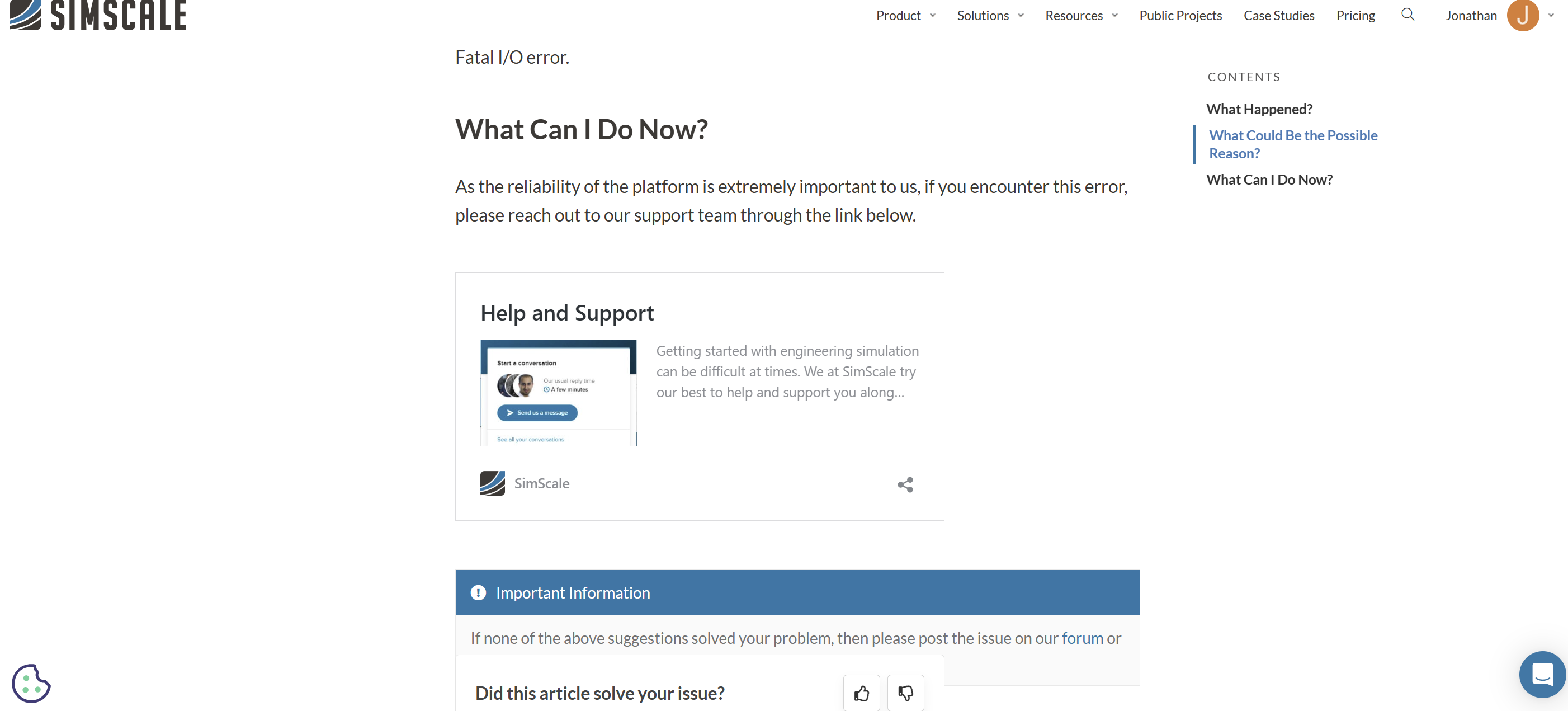 Fatal IO Error: An Error Occured - CFD Simulation on FSAE Intake System - Project Support ...