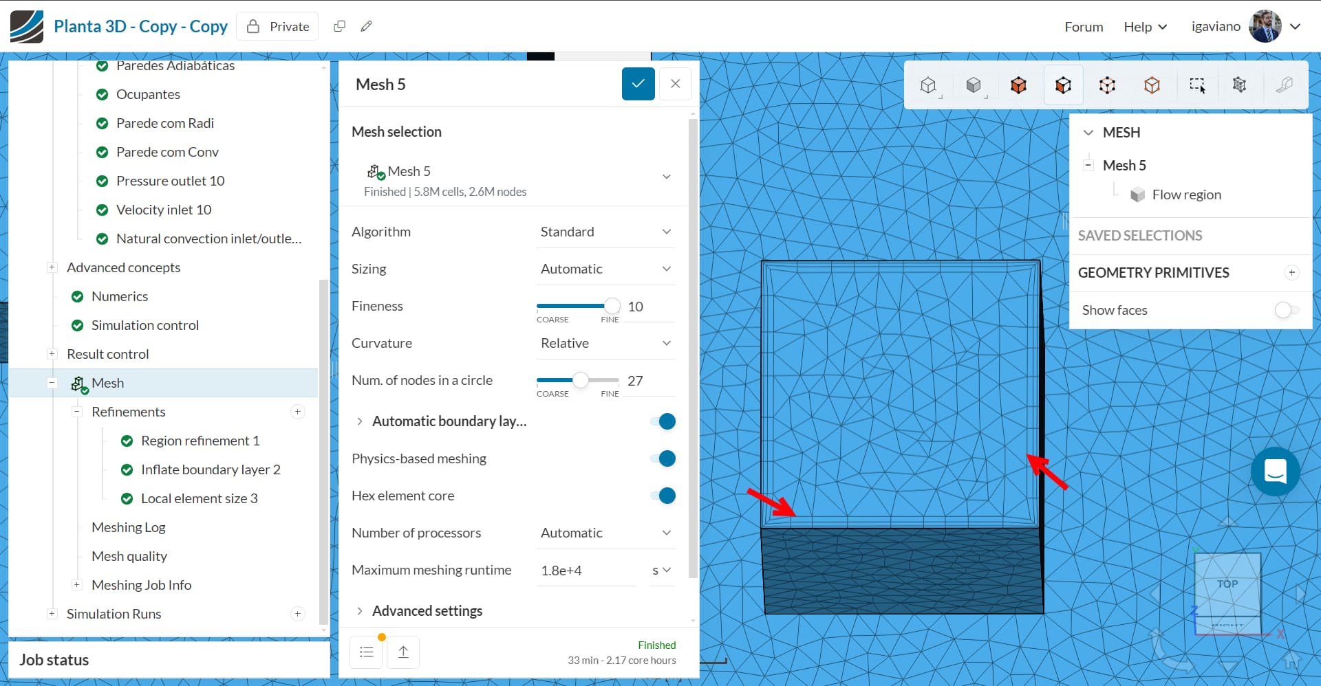 Temperature field started diverging - Using SimScale - SimScale CAE Forum